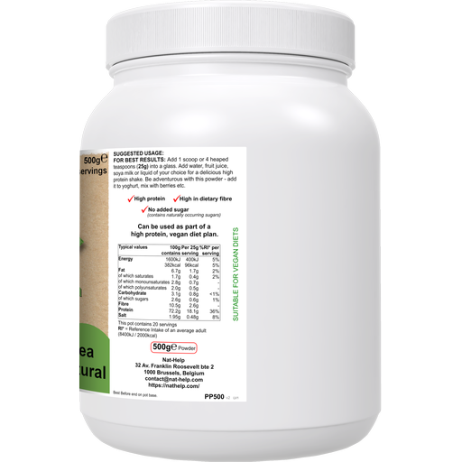 Natural Protein - Pea Natural – Nat-help